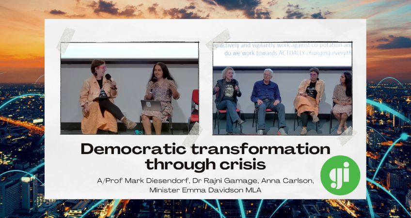 Democratic transformation through crisis